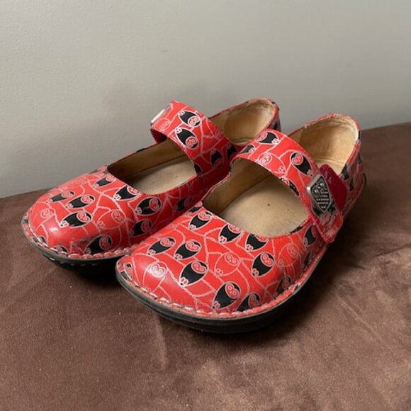 Alegria | Shoes | Funky Mary Janes Leather Alegria Paloma | Poshmark